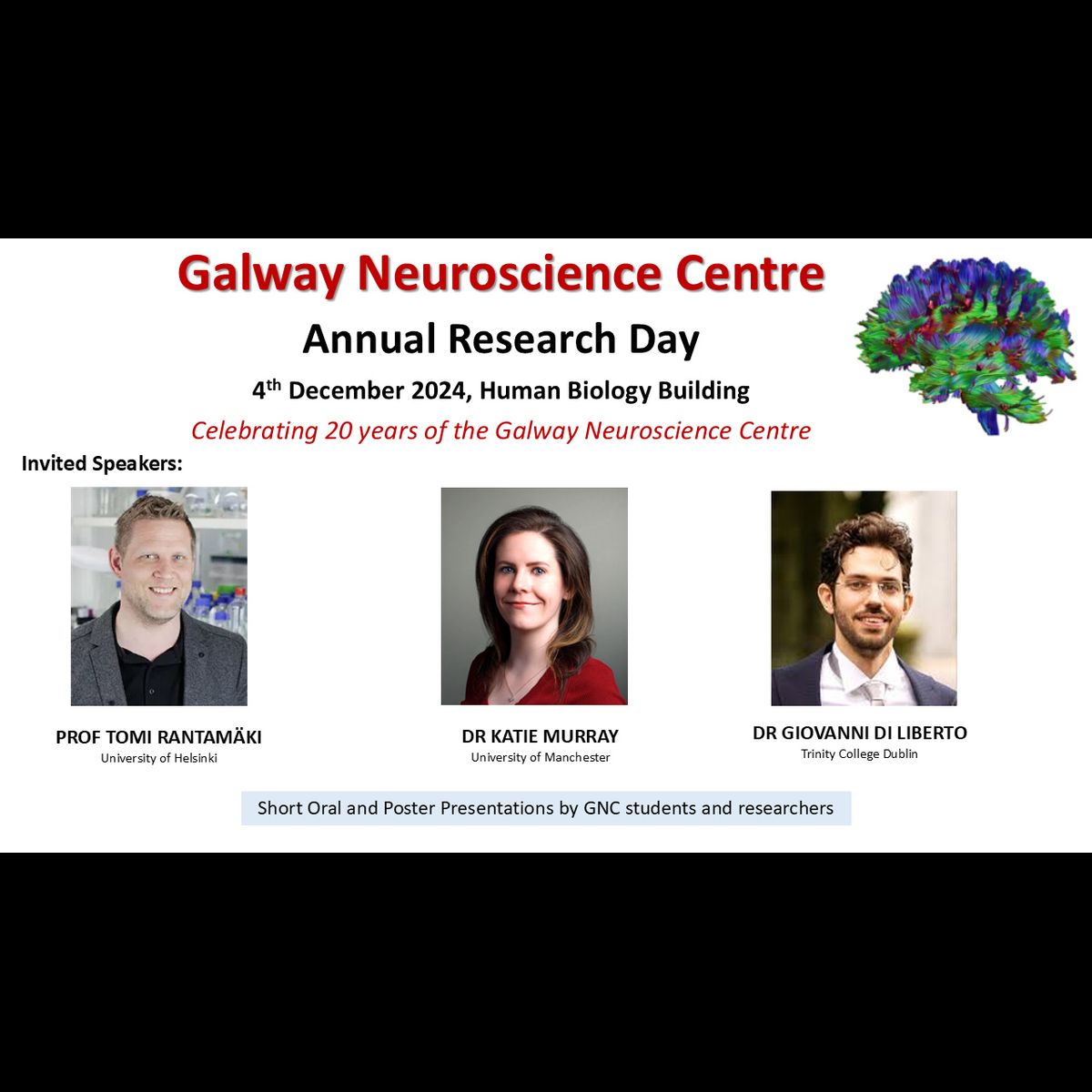 The GNC Annual Research Day was held on Wednesday the 4th December in ...