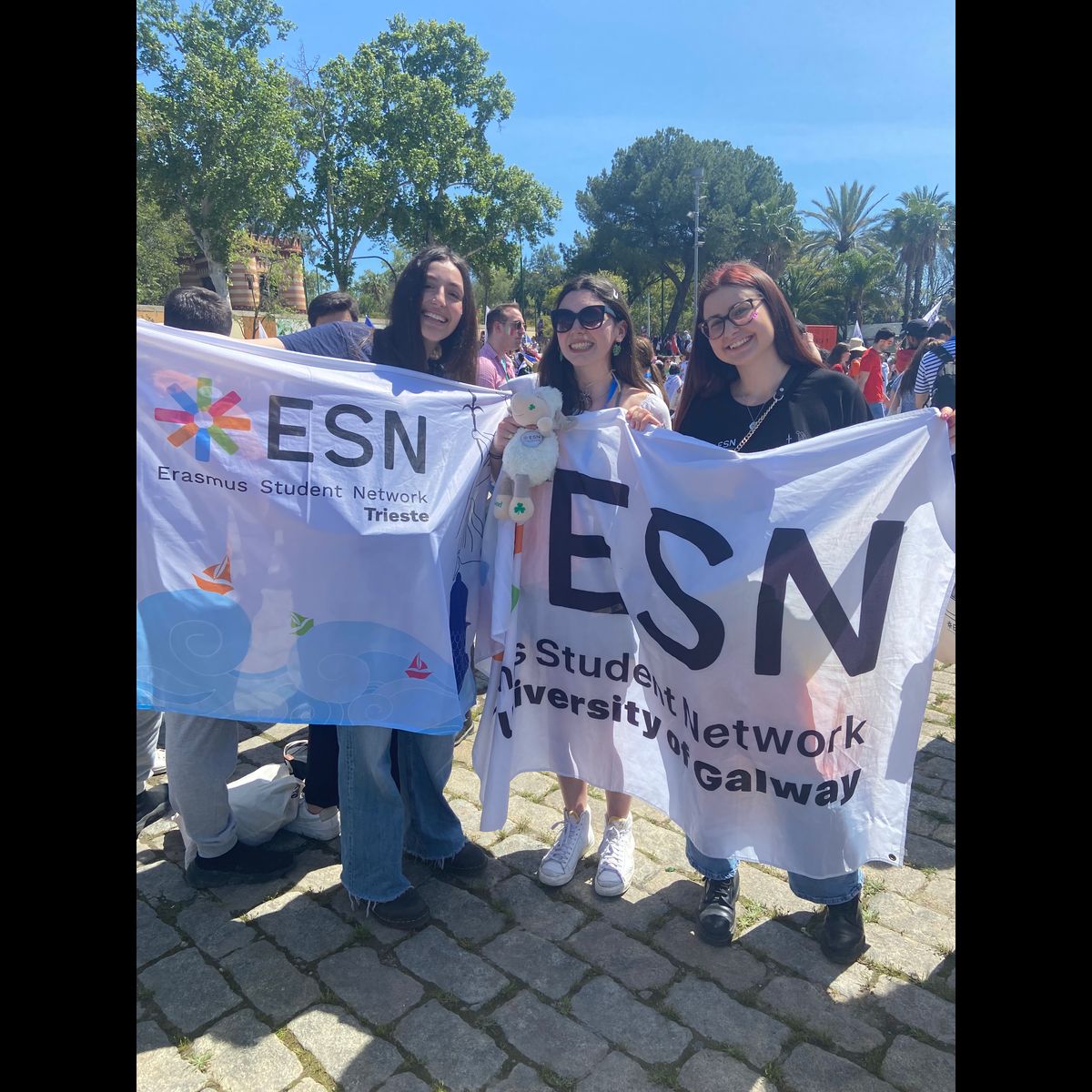 Representing Galway at Erasmus Generation Meeting